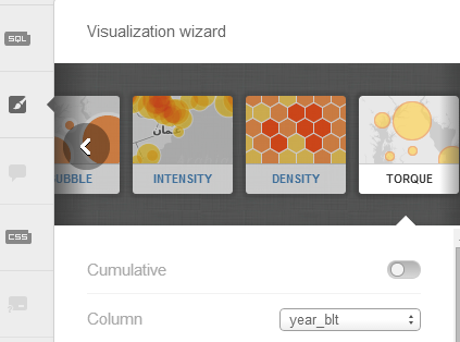 An example of using Torque, CartoDB’s time lapse tool | Technical ...