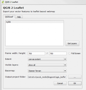 It is incredibly easy to create a Leaflet map using QGIS | Technical ...