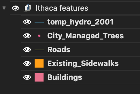 Create a stylized map of a real city using QGIS and Illustrator ...